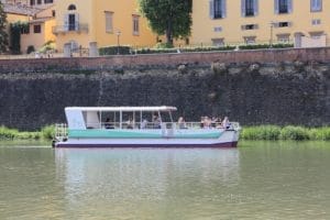 Florence by boat on the Arno, the Florence river - Guided Florence Tours